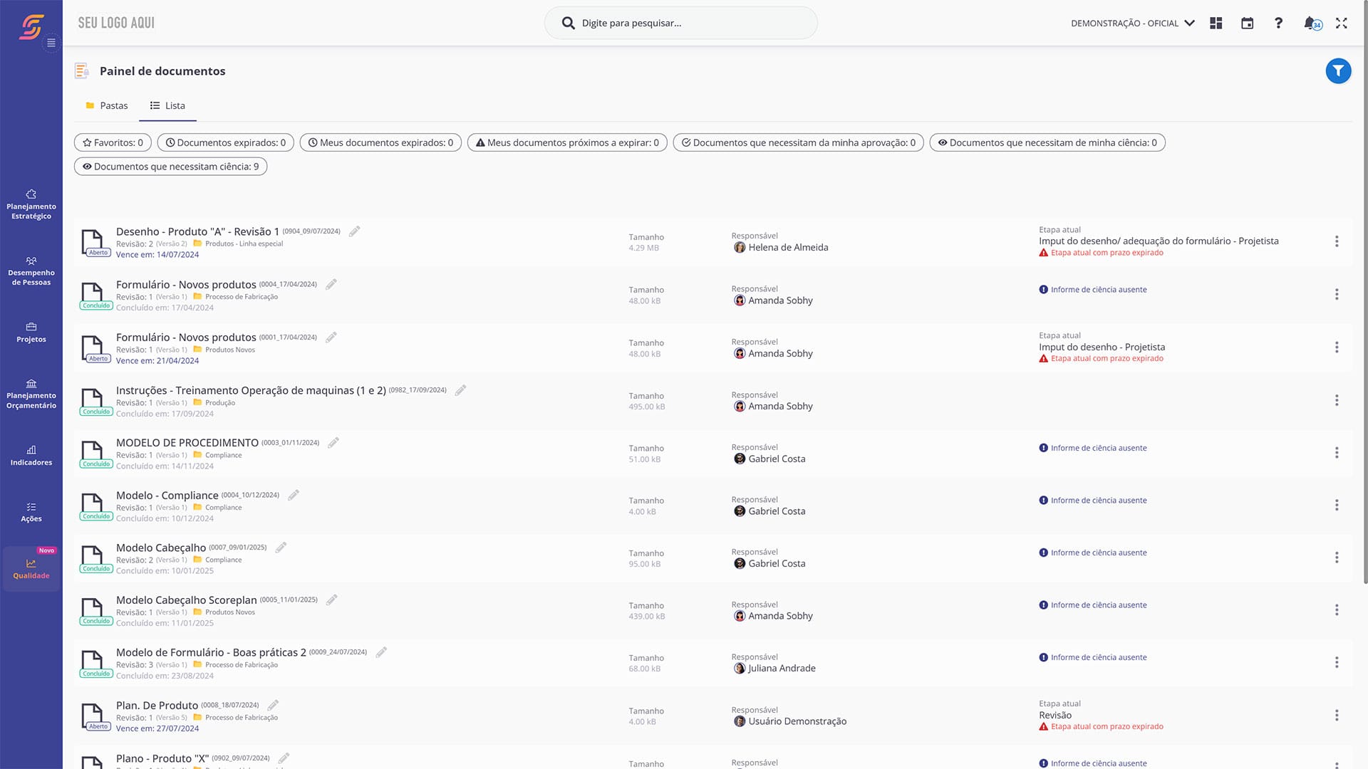 Software de Gestão eletrônica de documentos • Scoreplan