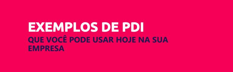 Exemplos de PDI: modelos práticos para aplicar na empresa